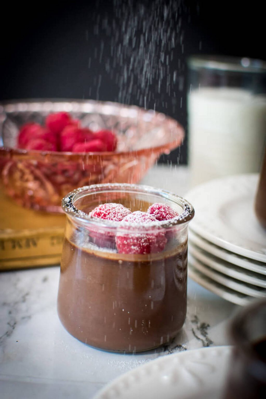 Chocolate Pots de Crème - A Sprinkle and A Splash