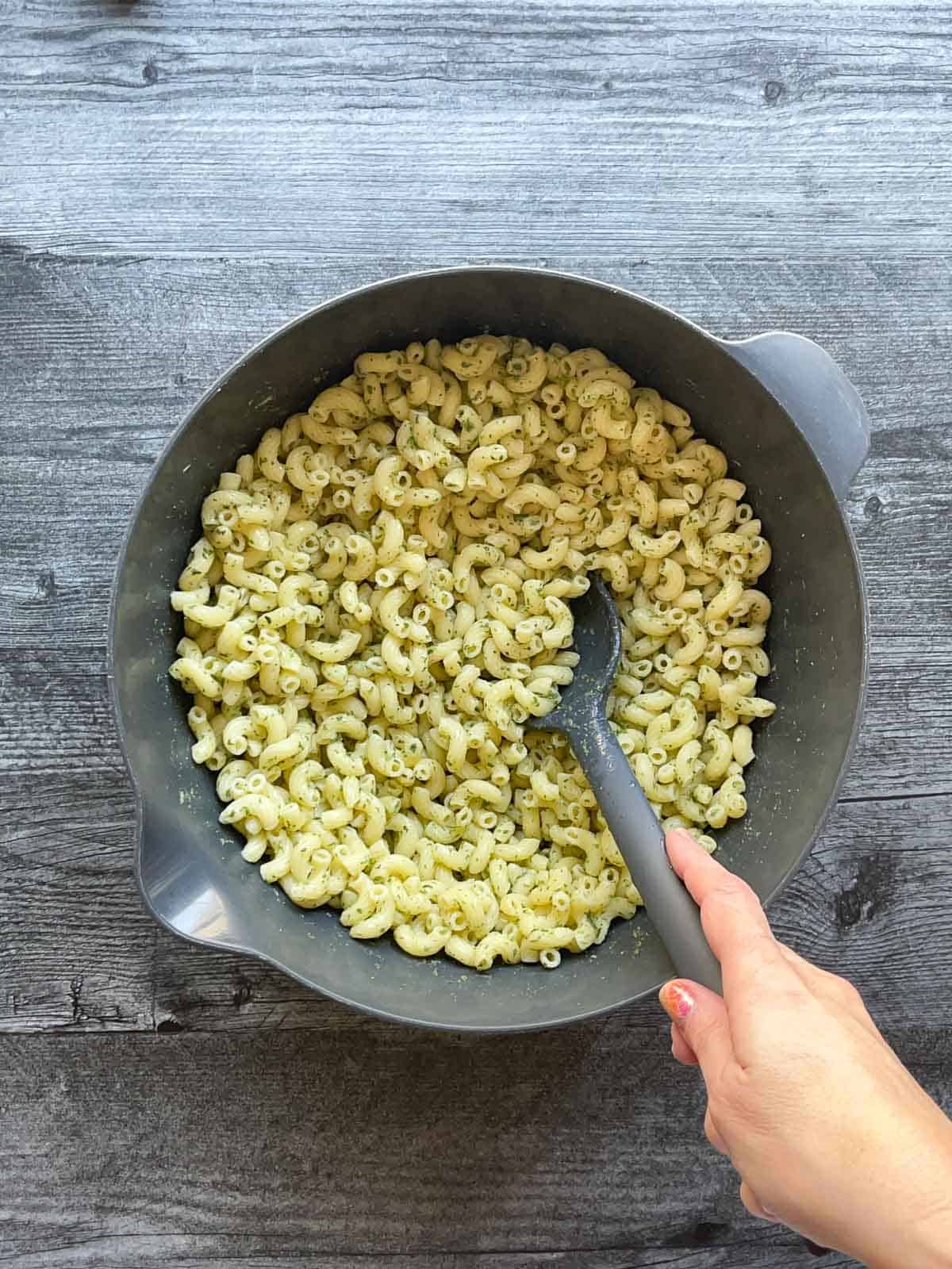 Deli Style Macaroni Salad - A Sprinkle and A Splash